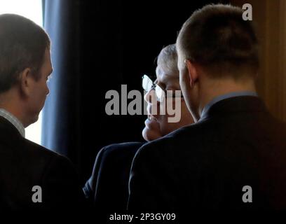 Del. Michael Webert, R-Fauquier, left, and Del. David Reid, D-Loudoun ...