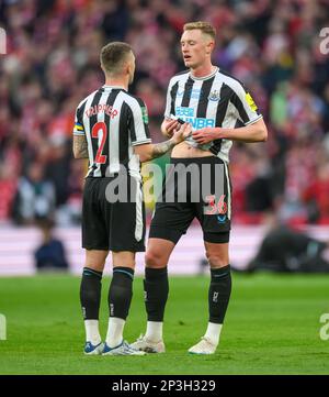 Sean Longstaff of Newcastle United during the Premier League match ...
