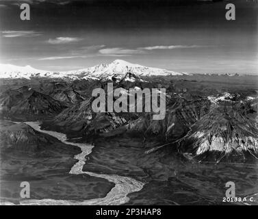 Alaska - Nabesna through Nome, Aerial Photograph Stock Photo - Alamy