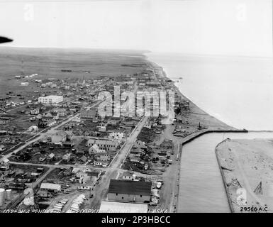 Alaska - Nabesna through Nome, Aerial Photograph Stock Photo - Alamy