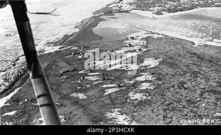 Alaska - Point Barrow, Aerial Photograph Stock Photo - Alamy