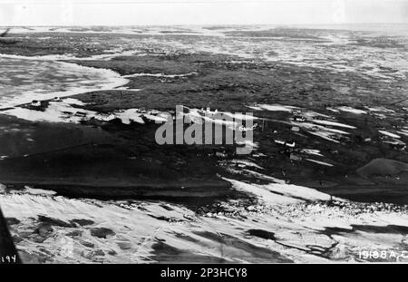 Alaska - Point Barrow, Aerial Photograph Stock Photo - Alamy