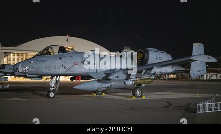 442nd Fighter Wing, Whiteman Air Force Base logo on the side of an A-10 ...