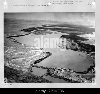 Arizona - Topock, Aerial Photograph Stock Photo - Alamy