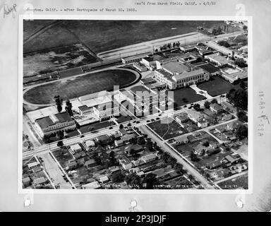 California - Compton, Aerial Photograph Stock Photo - Alamy