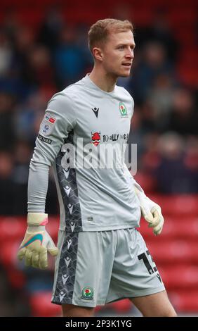 Aynsley Pears of Blackburn Rovers, during the Sky Bet Championship ...