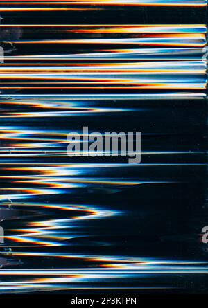 distortion overlay old film glitch dust scratches Stock Photo - Alamy