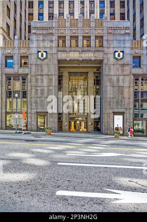 Pittsburgh Downtown: Koppers Building, an Art Deco skyscraper of ...
