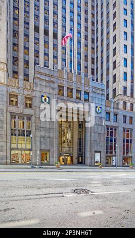 Pittsburgh Downtown: Koppers Building, an Art Deco skyscraper of ...
