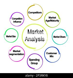 Eight Components of Market Analysis Stock Photo - Alamy