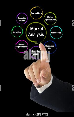 Eight Components of Market Analysis Stock Photo - Alamy