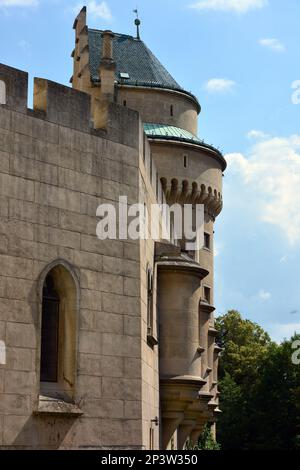 Bojnice Castle, Bojnický zámok, Bajmóci vár, Bojnice, Bajmóc, Trenčín ...