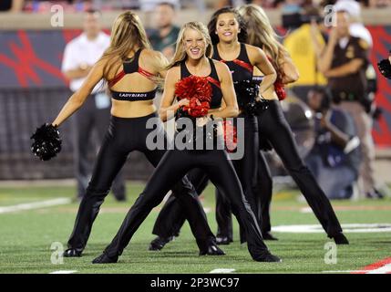 September 01 2014: Members of the Louisville Dance Team "Ladybirds ...