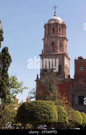 Church downtown Queretaro, Mexico Stock Photo - Alamy