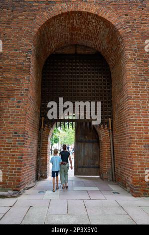 The Cathedral complex in Frombork, a historical monument museum of ...