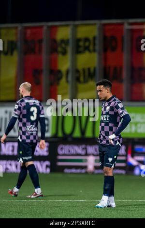 Jamal Amofa of SC Cambuur during the Dutch Keuken Kampioen Divisie ...