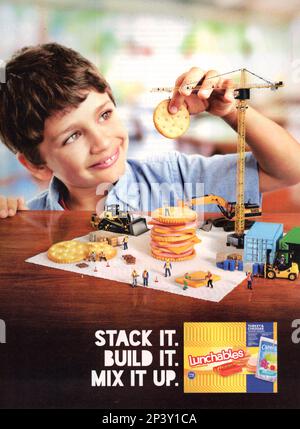 "Allrecipes" April/May 2021 magazine issue advert, USA Stock Photo - Alamy
