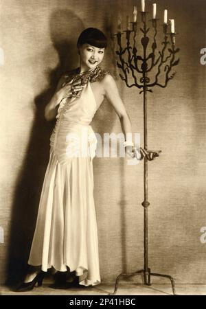 1920 's, USA : The chino-american screen movie actress ANNA MAY WONG ...