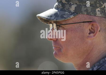 FORT CARSON, Colo. — Maj. Gen. Matthew W. McFarlane, right, commanding ...