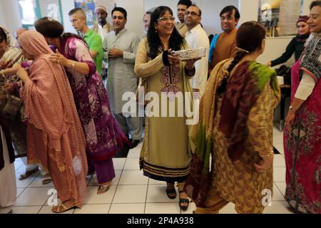 New Mosque in the Former St Barnabus Church hall Epsom Surrey England ...