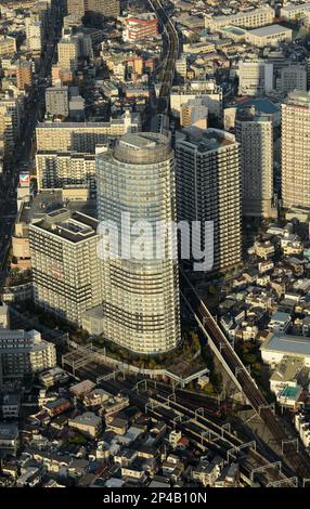 Aerial view of Hikifune, Tokyo, Japan Stock Photo - Alamy