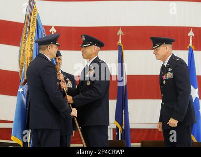 Gen. Robin Rand, Air Force Global Strike Command commander, and Lt. Col ...