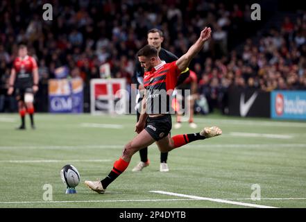 Melvyn Jaminet of Stade Toulousain during the French championship Top ...