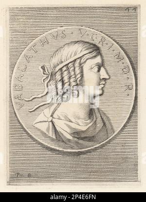 Septimius Vaballathus, c. 259-274 AD, child emperor of the Palmyrene ...