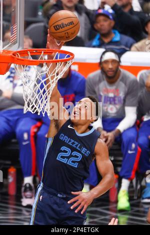 Memphis Grizzlies guard Desmond Bane (22) during the first half of an ...