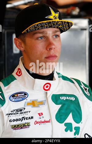 Dylan Kwasniewski during practice for the NASCAR Nationwide Series Get ...