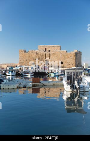 Cyprus, Pathos, Pathos castle Stock Photo - Alamy