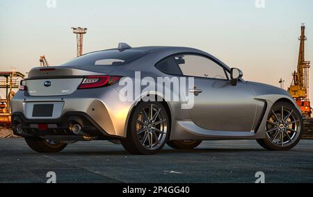 Subaru BRZ - High-Performance Sports Car Stock Photo - Alamy