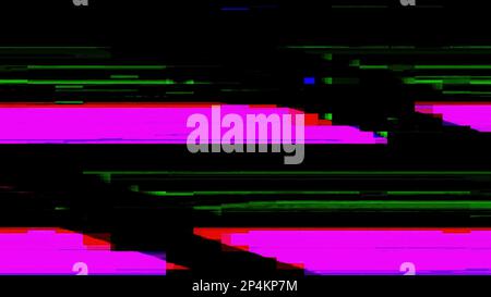 Color noise 8-bit glitch analog pixel artifacts Stock Photo - Alamy