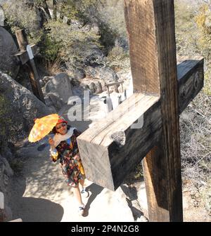 The Shrine of St. Joseph of the Mountains Yarnell, Arizona, USA Stock ...