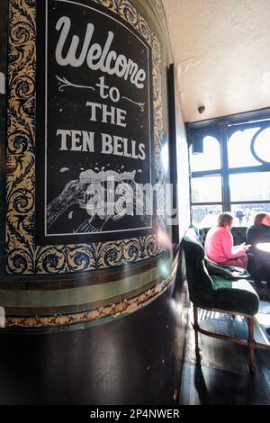 The old Jack the Ripper pub sign in London, England. UK Circa 1980's ...
