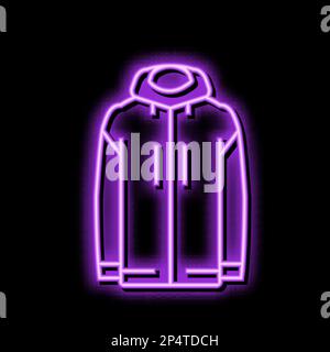 windproof outerwear male color icon vector illustration Stock Vector ...