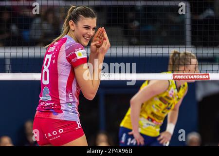 Alessia Orro of Vero Volley Milano during serie A1 Volley Women 2024/25 ...