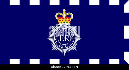 Flag of the Metropolitan Police Service Stock Photo - Alamy