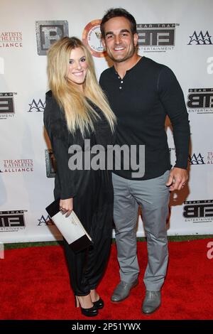 Professional football player Jacob Hester attends the 8th Annual BTE ...