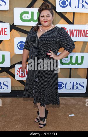 Actress Jolene Purdy attends the CW, CBS and Showtime 2013 summer TCA ...