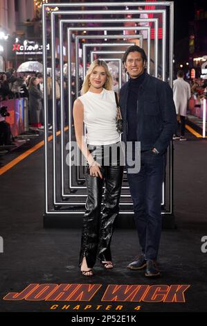 Vernon Kay and his daughter Phoebe attending the gala screening of John ...