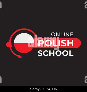 Vector logo of the Polish language school Stock Vector Image & Art - Alamy