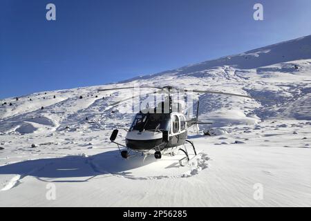 Porta, France - November 15 2019: The Eurocopter AS350 Écureuil ...