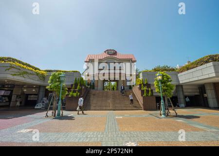 Denenchofu Station is placed in high class in Ota, Tokyo, Japan 2022 ...