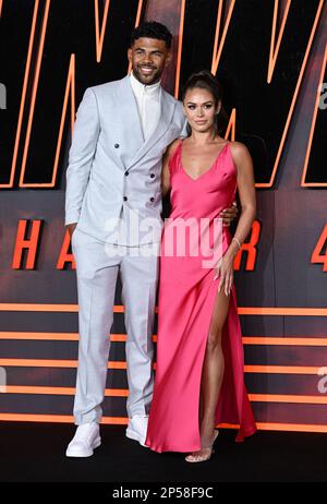 Maxwell Samuda, Olivia Hawkins. John Wick: Chapter 4, UK Premiere ...
