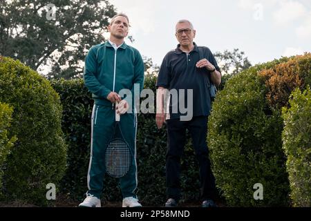 ABOUT MY FATHER, from left: Sebastian Maniscalco, Robert De Niro, 2023 ...