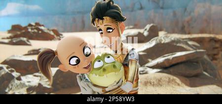 MUMMIES, Croc (left), 2023. © Warner Bros. / Courtesy Everett ...