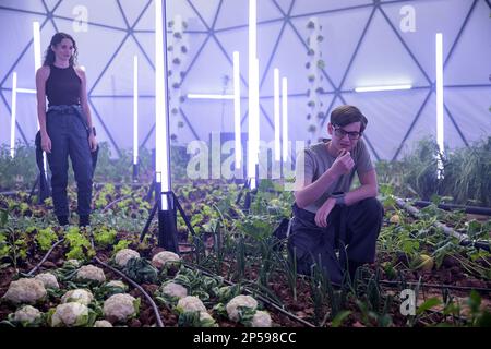 THE ARK, from left: Christie Burke, Richard Fleeshman, Stacey Read, Get ...