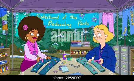 THE GREAT NORTH, Judy Tobin (left - voice: Jenny Slate), Beef Tobin ...