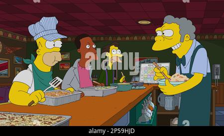 THE SIMPSONS, left: Moe Szyslak (voice: Dan Castellaneta), The Wayz We ...